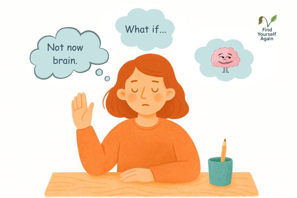 Talk Back to Your Brain: The “Name & Command” Strategy That Calms ...